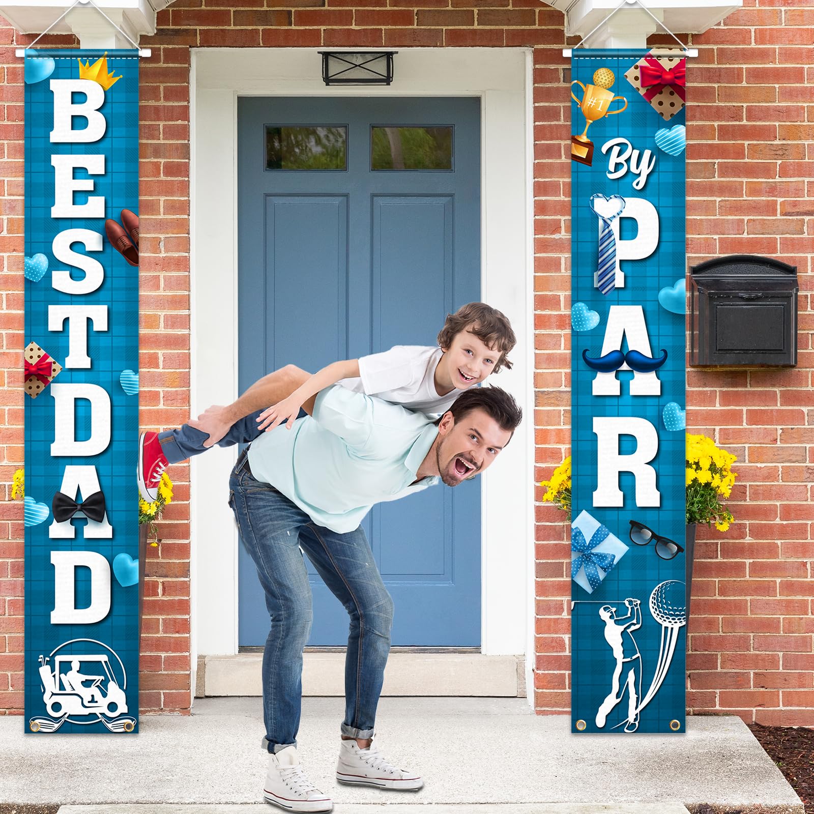 Snapklik.com : Fathers Day Decorations Door Banner Happy Fathers Day ...