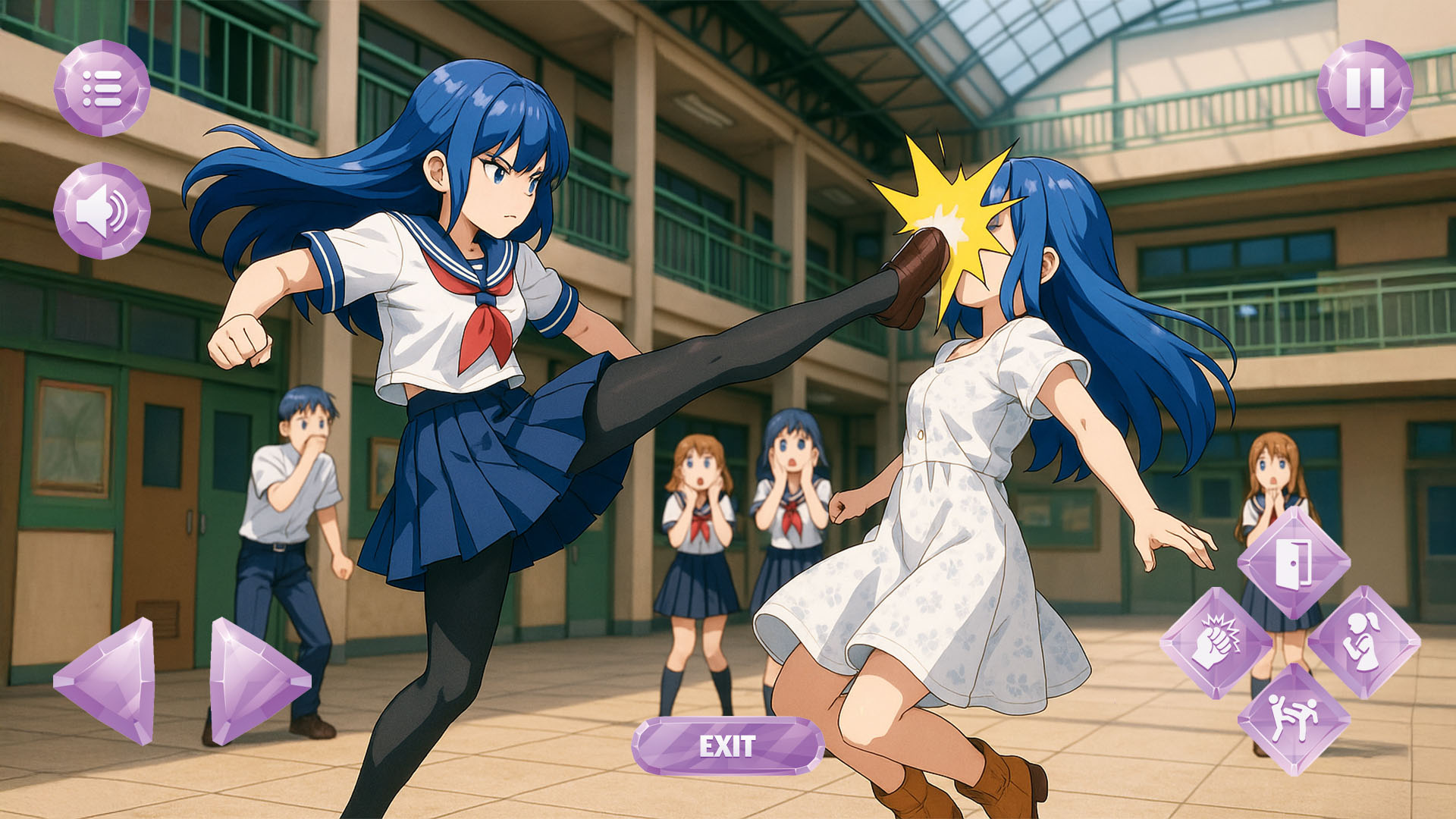 Sakura High School Simulator: Anime Girl Life - Love Story Game - App ...
