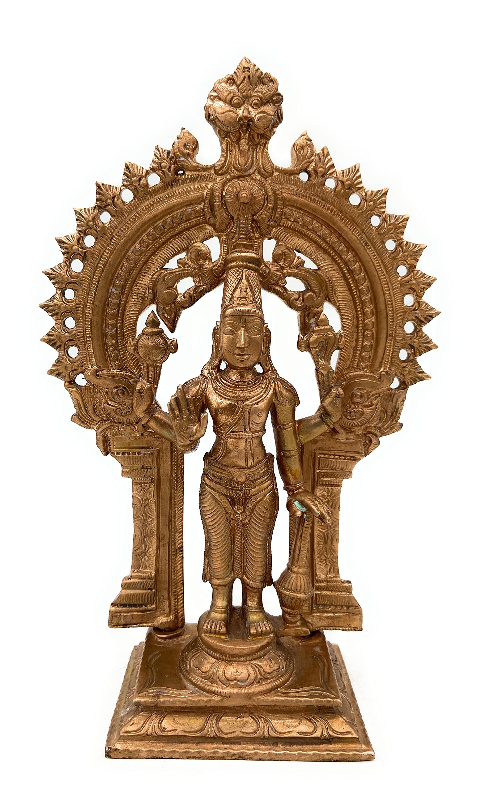 Buy Bhunes Bronze | Vishnu Idol | Lord Vishnu | Vishnu Idol Bronze ...