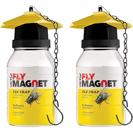 Amazon.com : SEWANTA Victor M380 [Set of 3] Reusable Outdoor Fly Traps ...