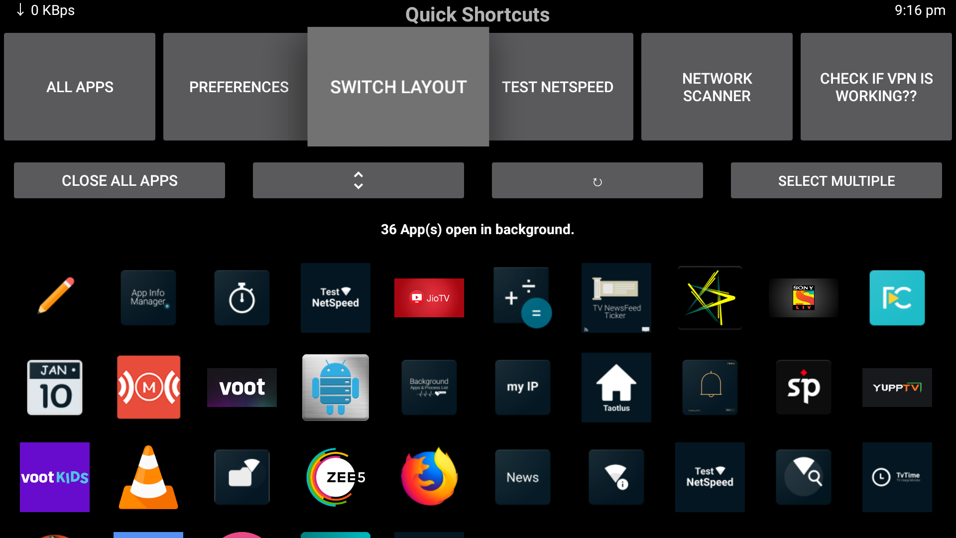 Background Apps & Process List – Booster & Task Manager for Fire TV ...