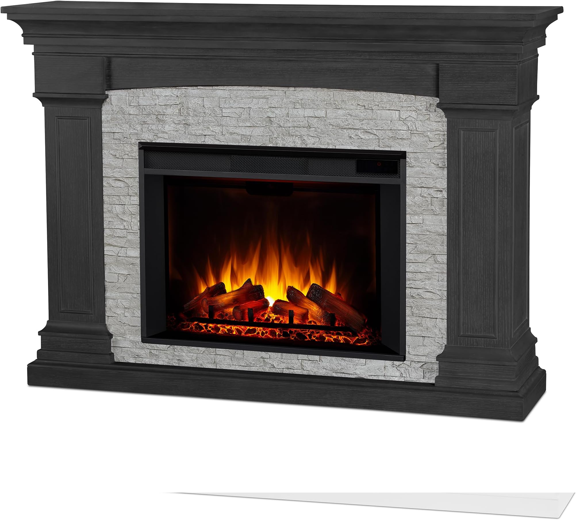 Amazon.com: Country Living - Dixson Fireplace Mantel Package, Smart ...