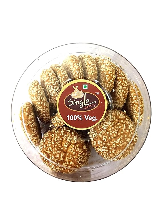 Singla Sweets Til Cookies Biscuits (300 g) : Amazon.in: Grocery ...