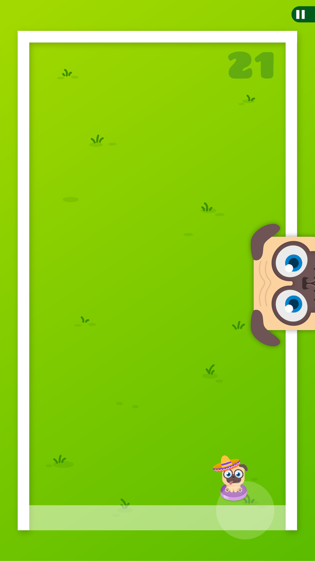 Pugs on pucks: Dog collecting mini game - Trending games for free ( no ...