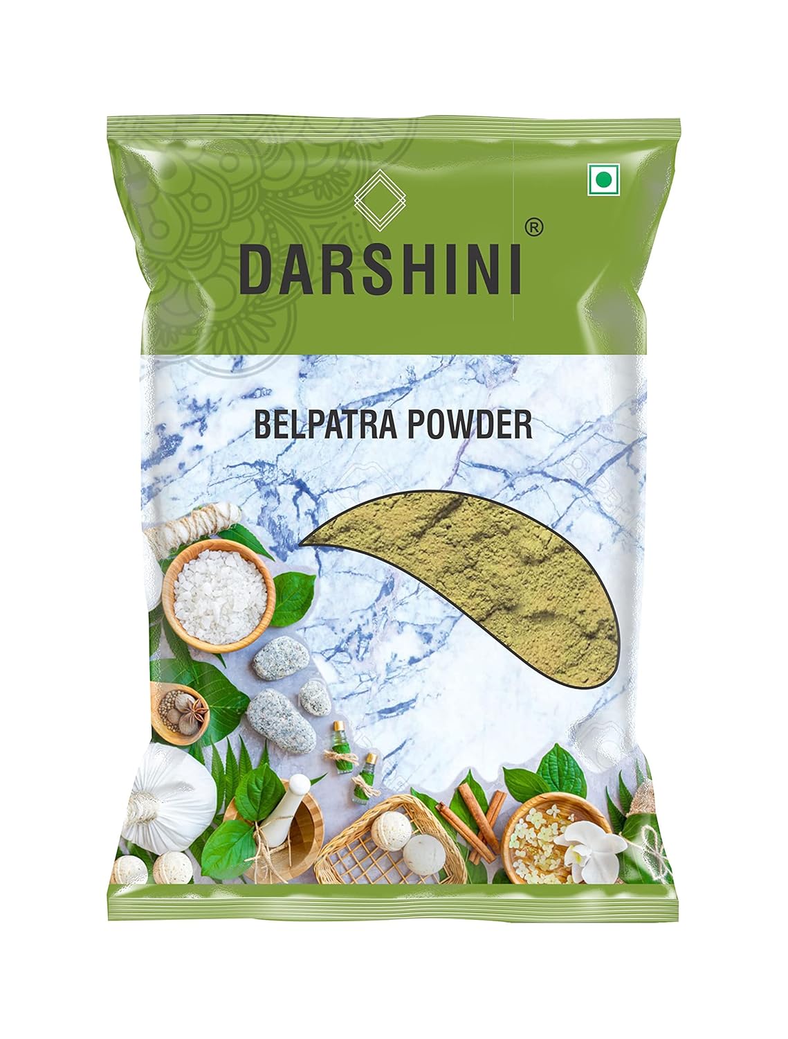 Buy Darshini Baelpatra/Bilva Patra/Bel Leaf/Aegel Marmelos Powder, Pack ...