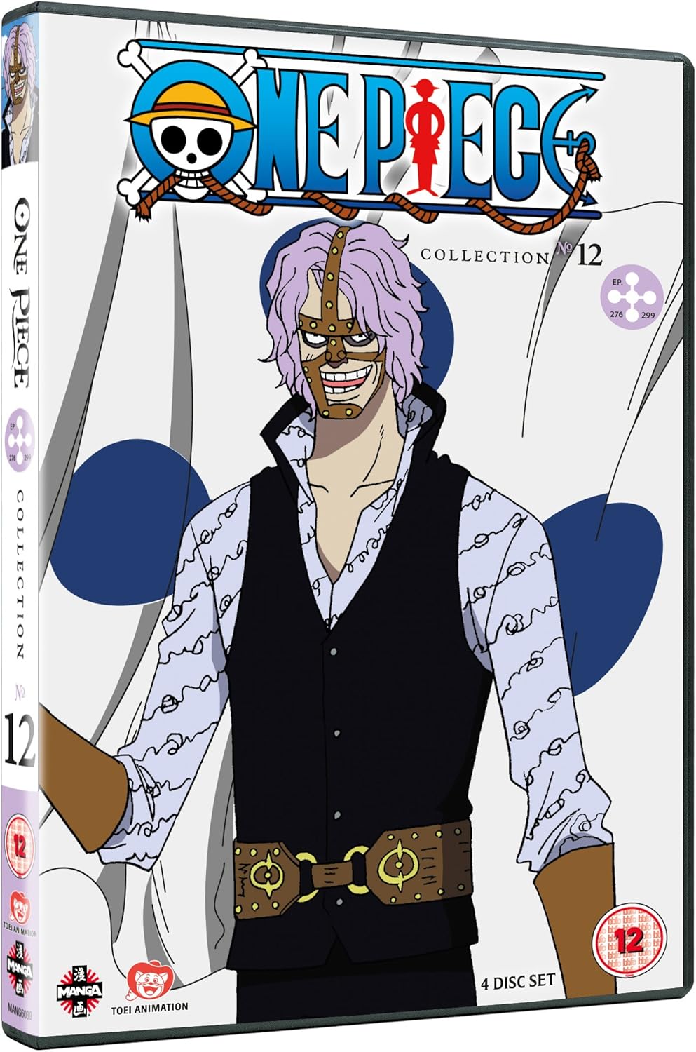 One Piece: Collection 12 (Uncut) (DVD) | Amazon.com.br