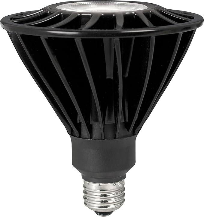 TCP LED17E26P3850KNFLB 17-watt Black PAR38 5000-Kelvin Narrow ...