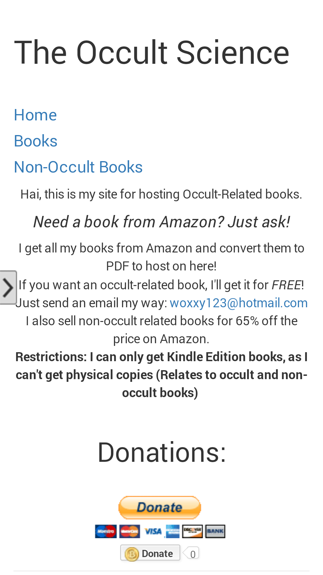 The Occult Science - App on Amazon Appstore