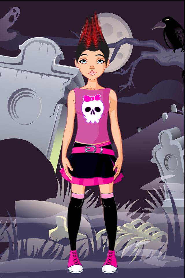 Emo Girl Dress Up Game – Create Unique Emo Styles - App on Amazon Appstore