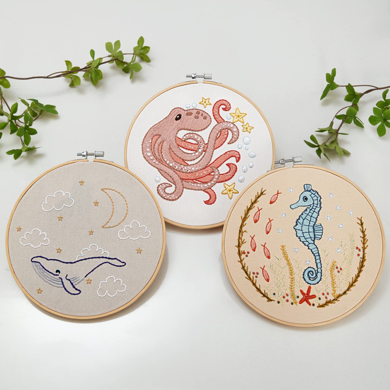Hand Embroidery Beach Patterns Seas & Oceans – Stitchingland