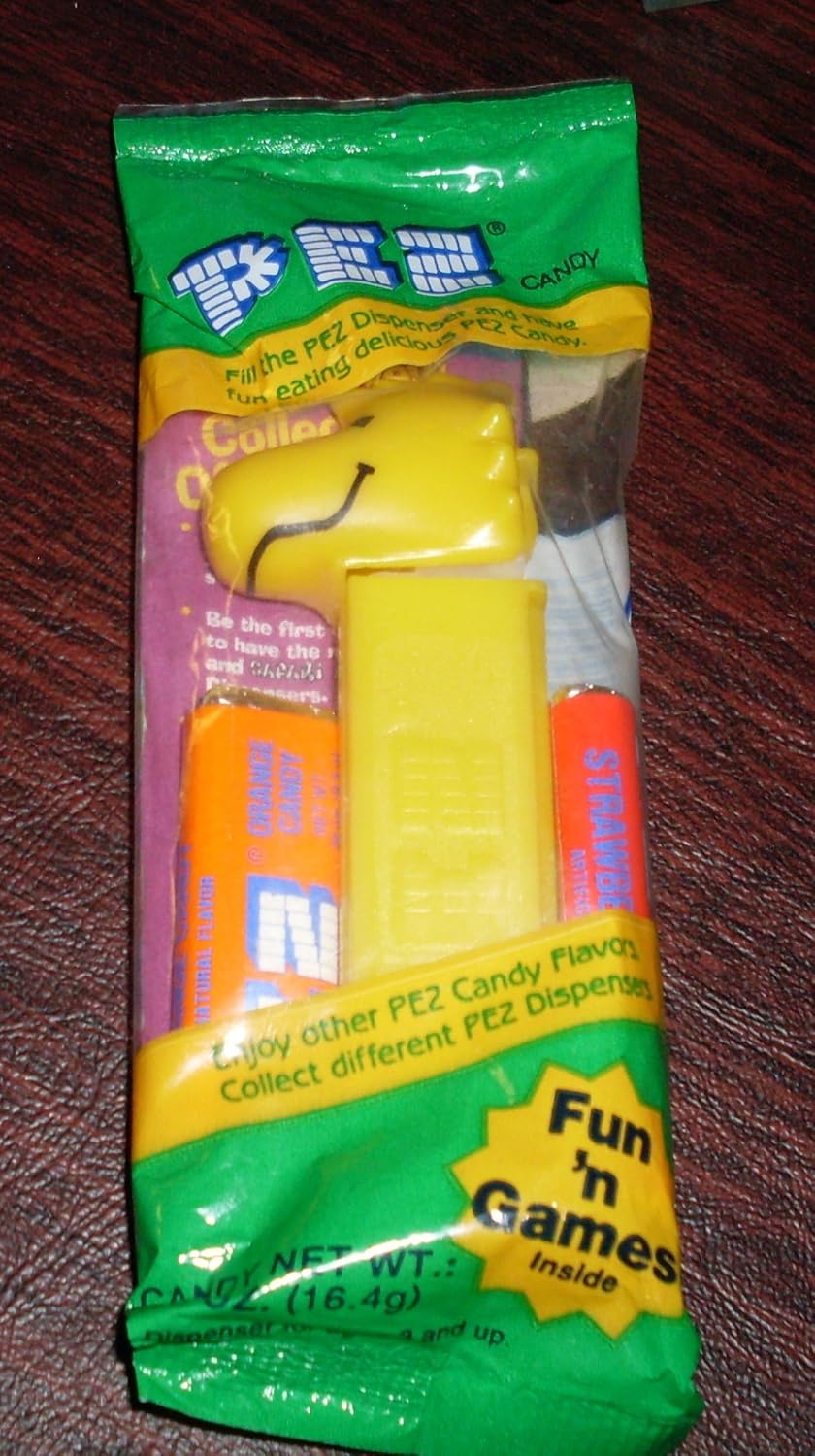 Amazon.com: Woodstock - Best Friend of Snoopy - Pez Dispenser & Candy ...