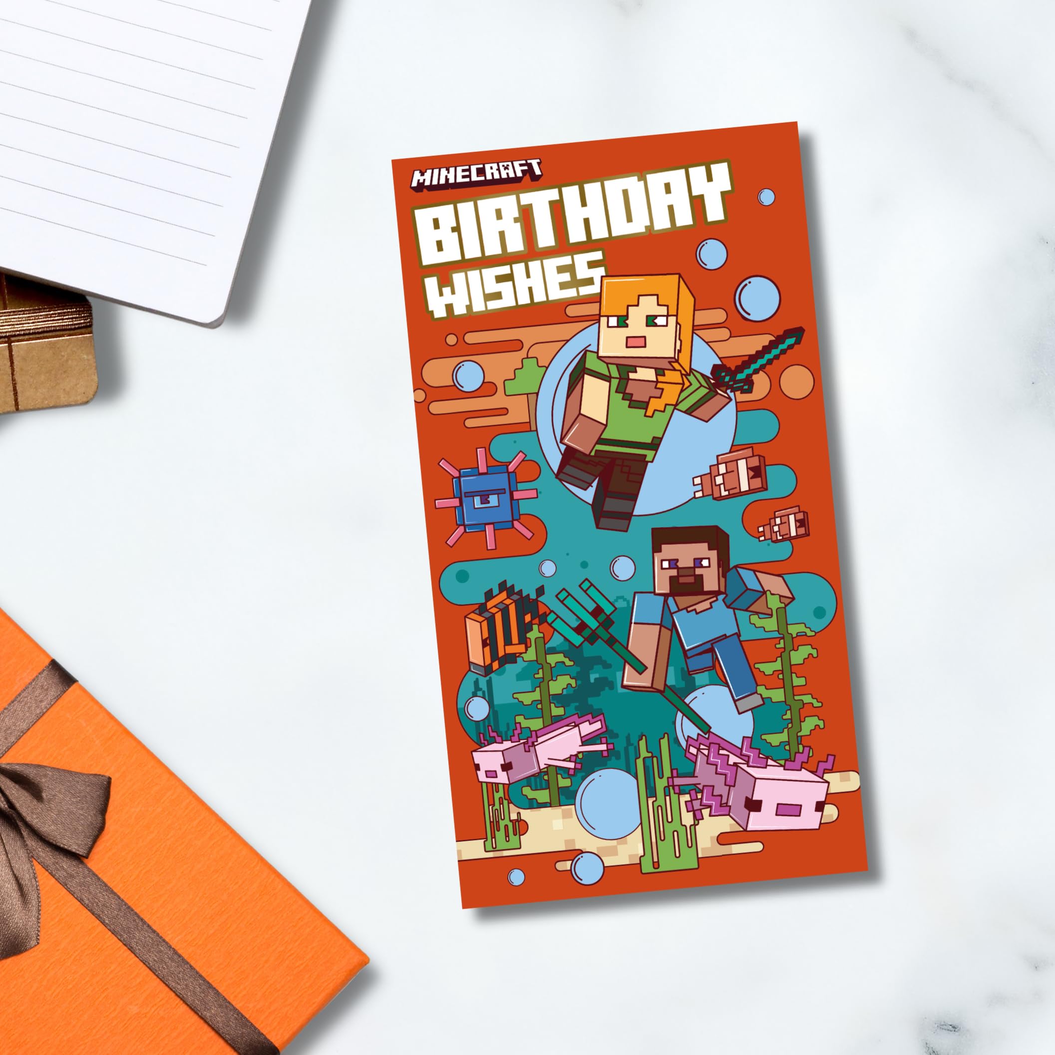 Minecraft Birthday Card Designs Minecraft Birthday Card: Over 14