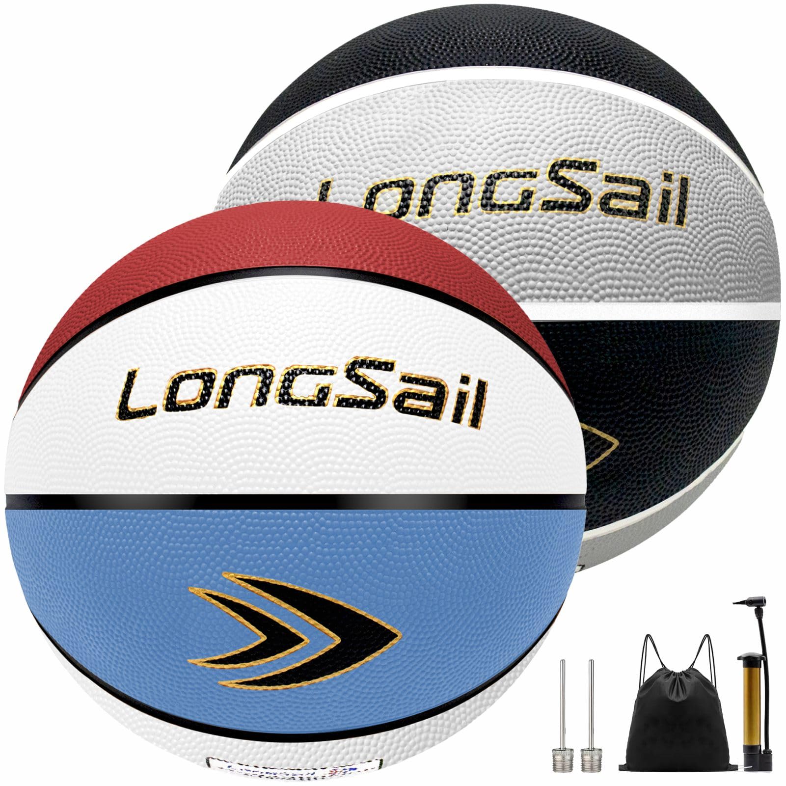 Indoor/Outdoor Basketballs 29.5"- Basketball Ball Size 7, Composite ...