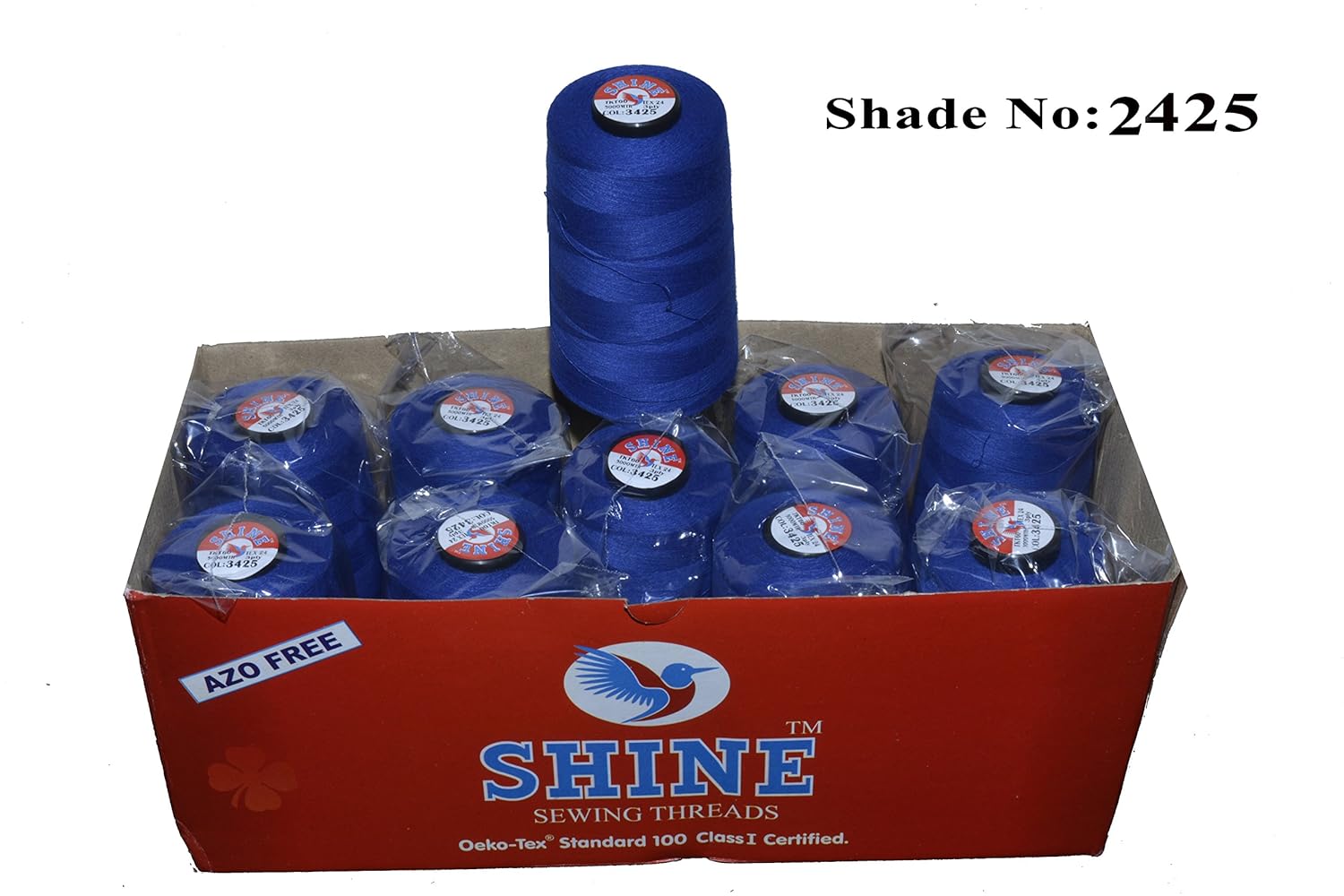 Stitching Thread / Ply-2 / Count-2/60's / 5000 Meter - Cone / Sewing ...