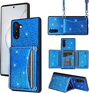 Amazon.com: Furiet Wallet Case for Samsung Galaxy Note 10 5G with Shoulder Strap, Thin Slim Flip ...