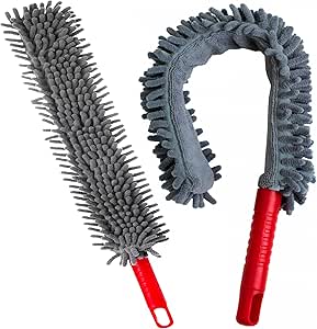 Flexible Noodle Microfibre Duster Bendable Hand Duster For Cleaning ...