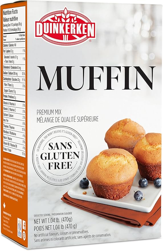Gluten Free Muffin Mix by Duinkerken - Muffin Mix for Soft, Moist ...