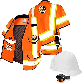 Amazon.com: KwikSafety GODFATHER CLASS 3 Safety Vest [Orange, Small ...