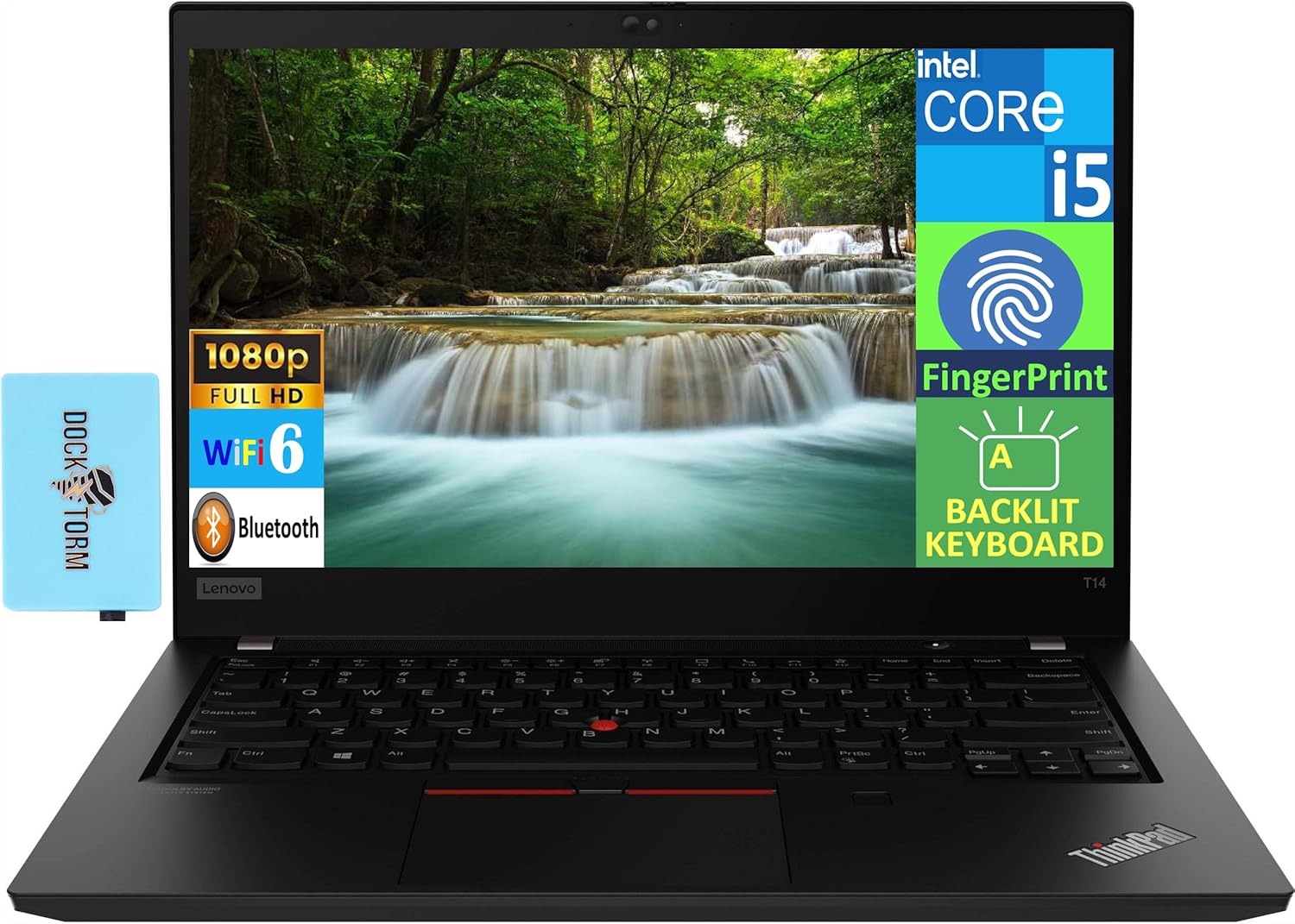 Lenovo ThinkPad T14 Business Laptop 14.0" FHD IPS Display (Intel i5 ...