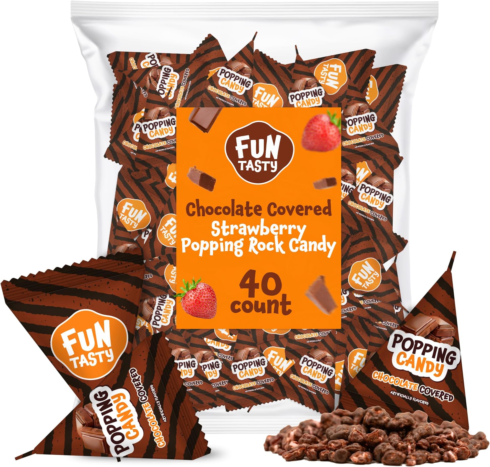 Amazon.com : Elite Milk Chocolate with Popping Candy (85gr) : Grocery ...
