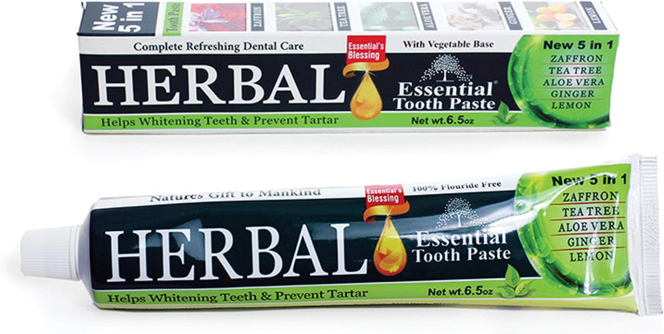 Amazon.com: Essential Palace Organic Miswak Herbal Whitening Toothpaste ...