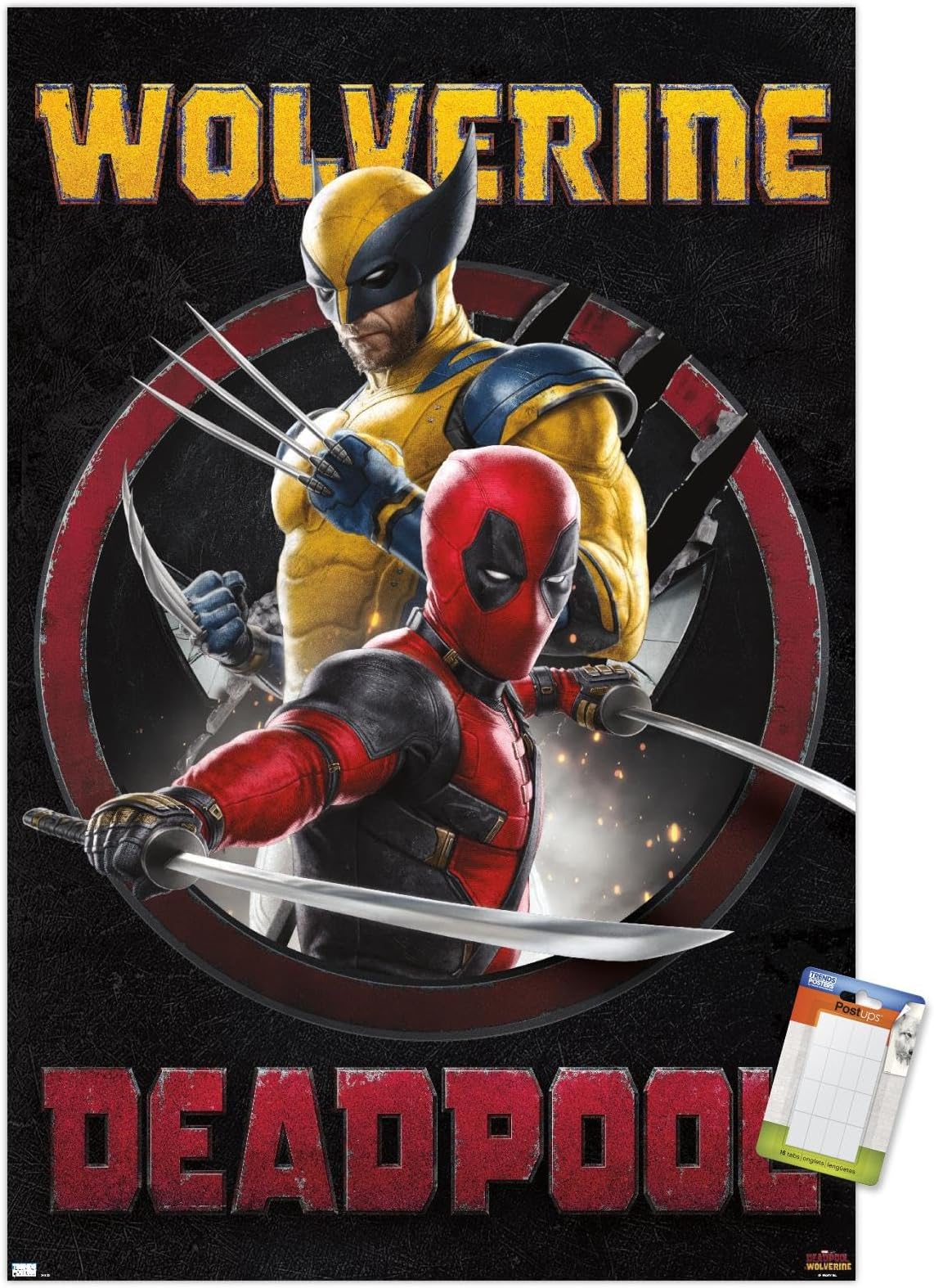 Amazon.com: Trends International Marvel Deadpool & Wolverine Poster ...