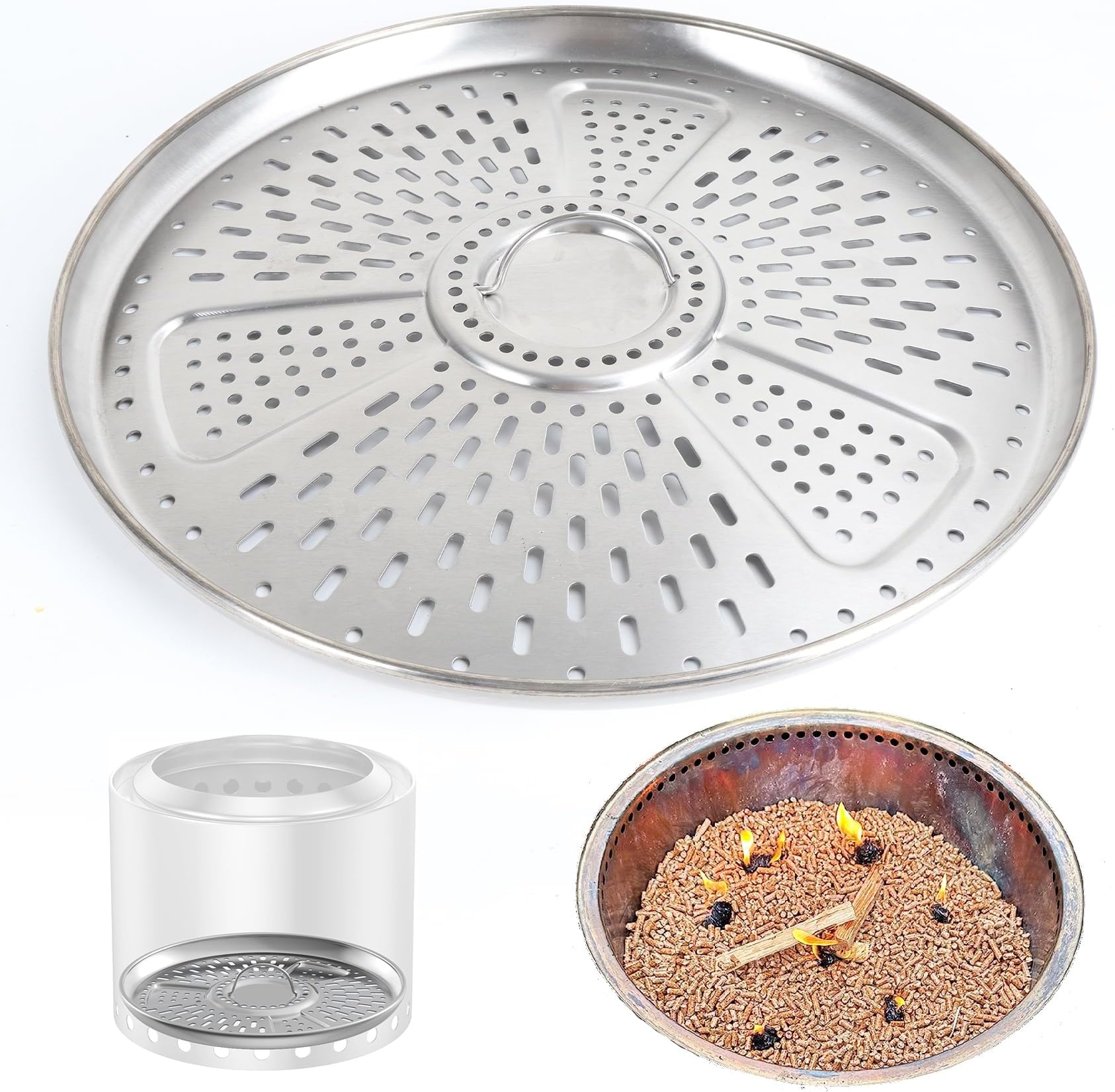 Amazon.com: Solo Stove Bonfire Pellet Adapter | Accessory for Outdoor ...