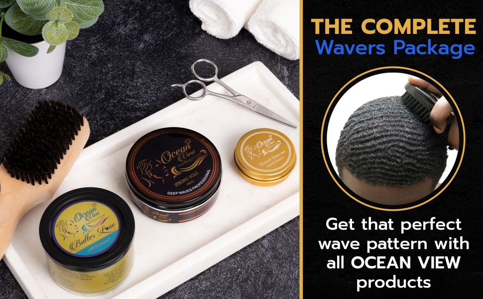 Watch Ocean View Deep Waves Pomade Products on Amazon Live
