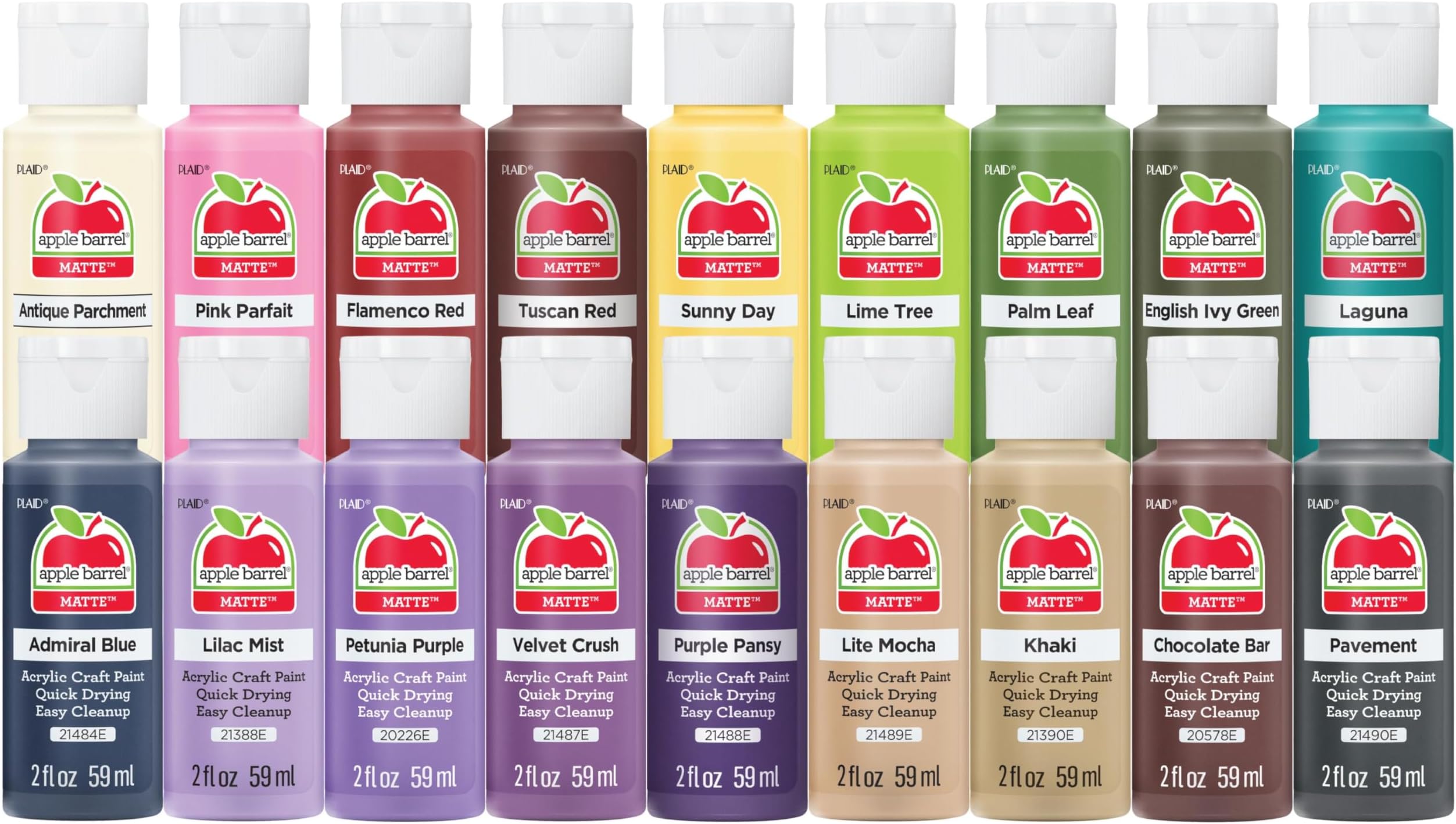 Amazon.com: Generic Matte Acrylic Paint Set with Mini Palette 6 well ...