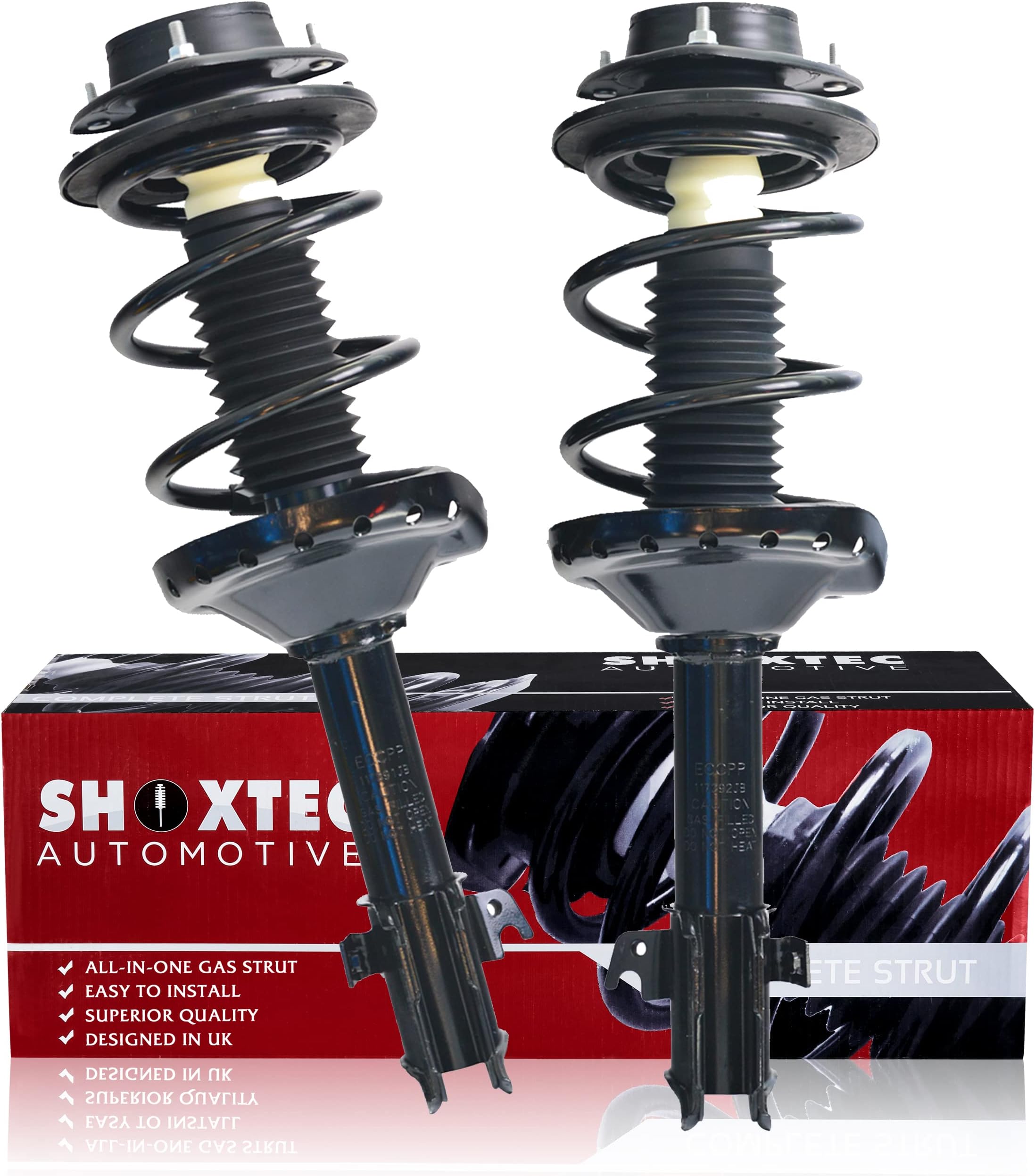 Amazon.com: Front & Rear Quick Complete Struts Assembly with Coil ...