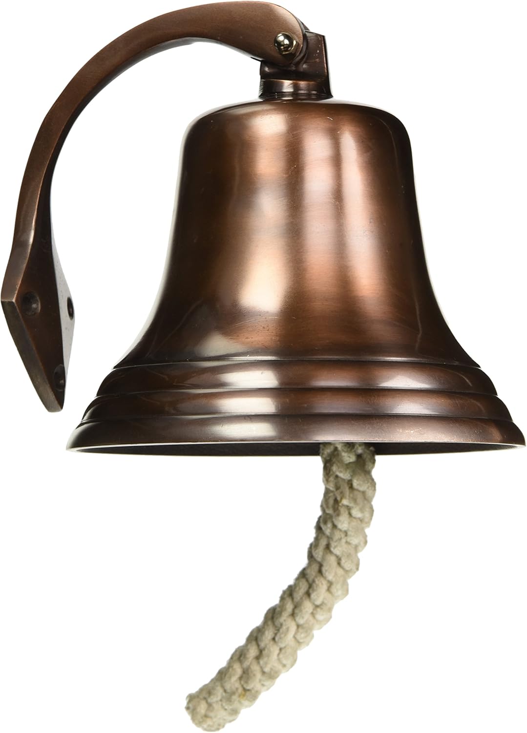 Amazon.com: Aluminum Bell Antique Copper Finish 7" : Home & Kitchen
