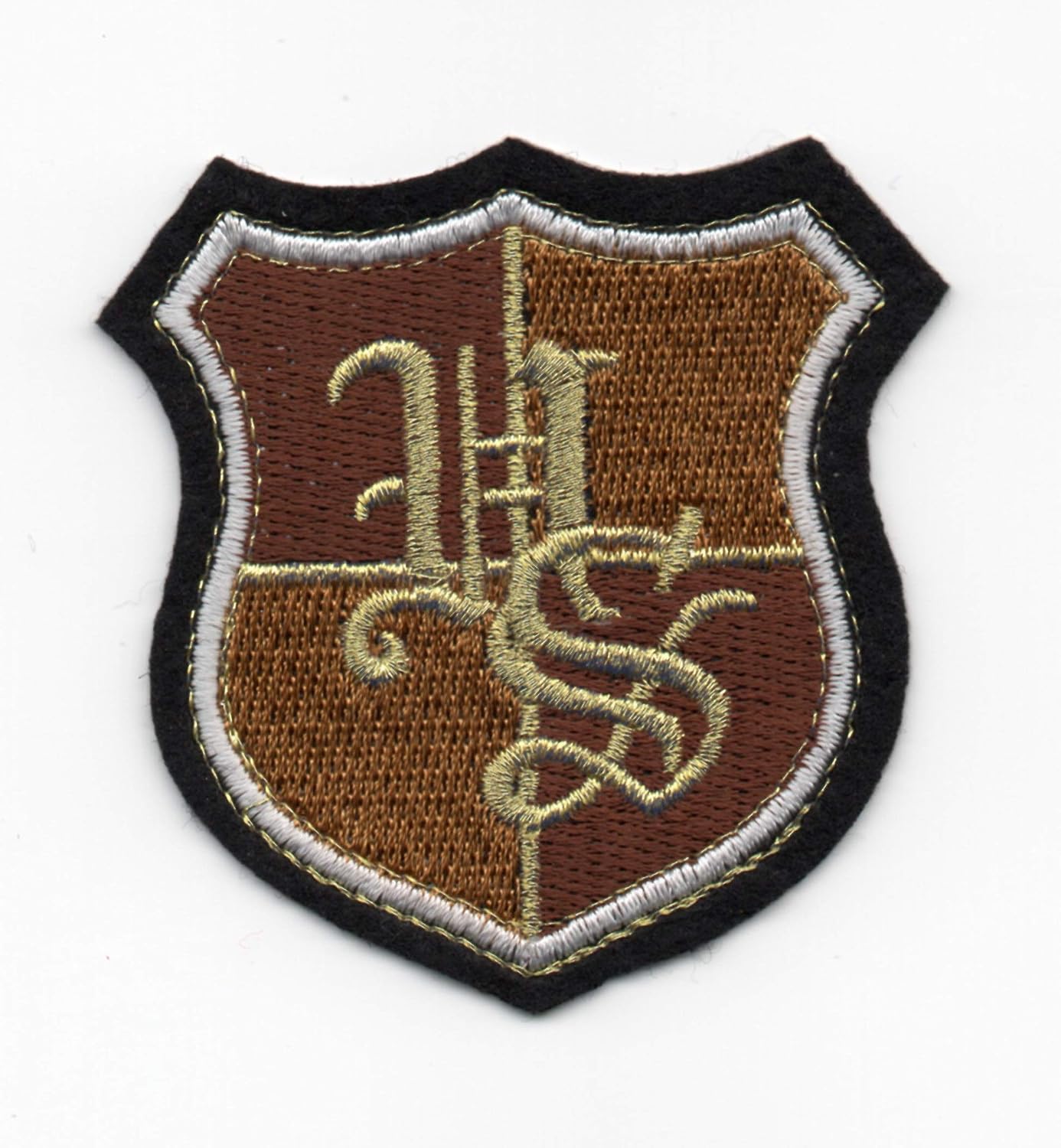 Amazon.com: Patch Shield High School Monogram H S Emblem Academic ...