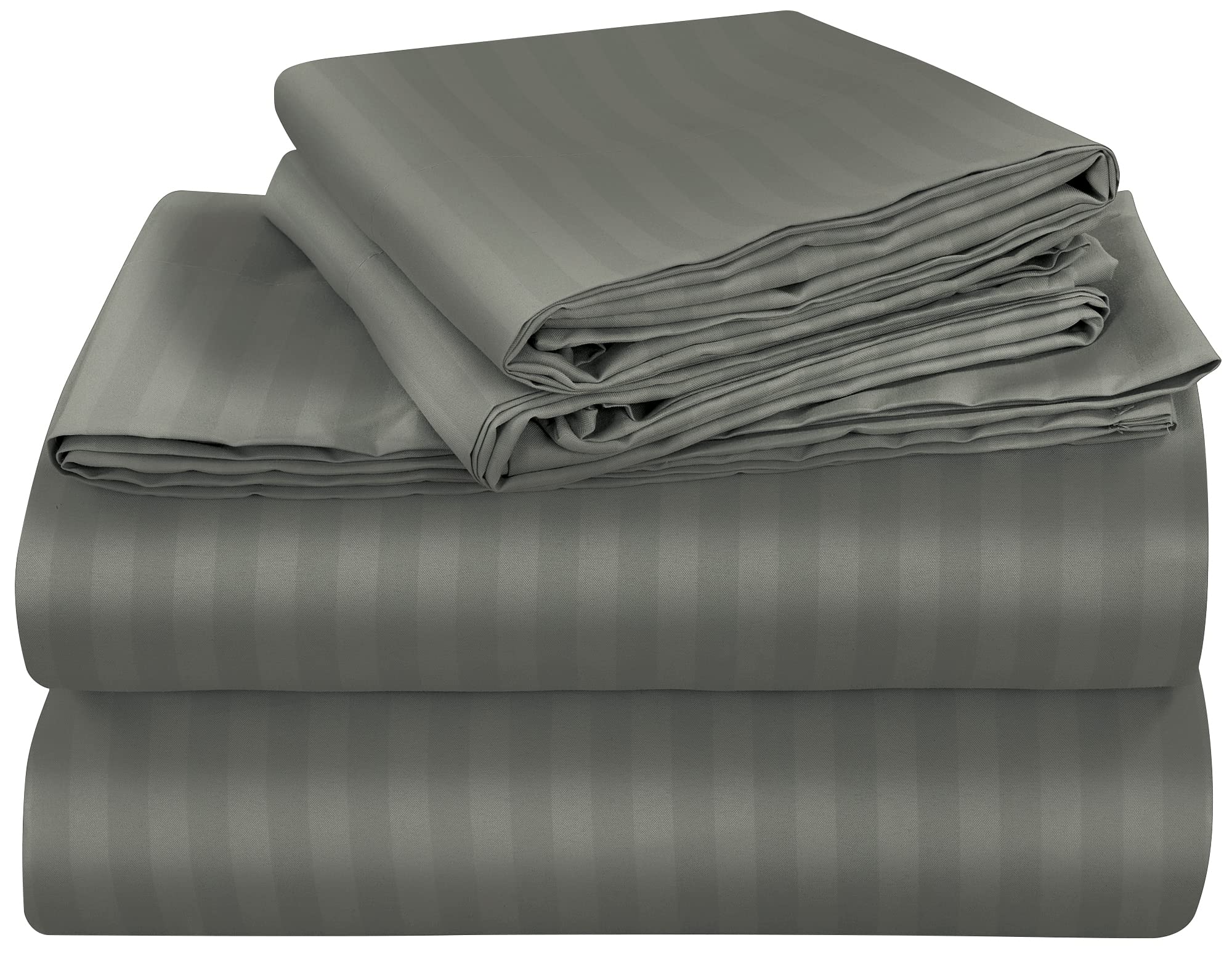 Amazon.com: ROYALE LINENS 4 Piece King Sheets Set - Soft Brushed 1800 ...