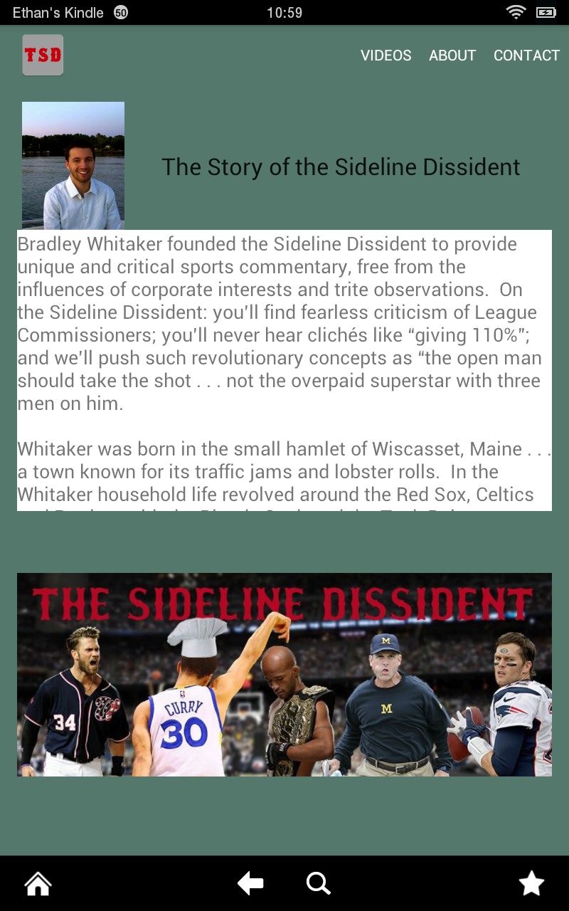 The Sideline Dissident - App on Amazon Appstore
