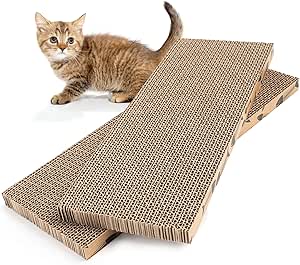 Amazon.com : Roadtofree Mini Cat Scratching Board Small Cat Scratcher ...