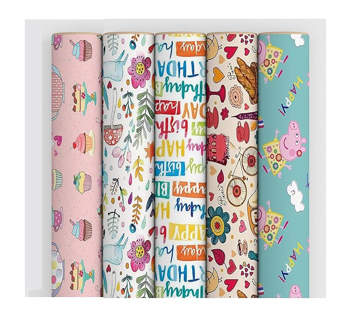 Accuprints Pack of 10 | Size 20 X 30 inch |Gift Wrapping Paper Sheet ...
