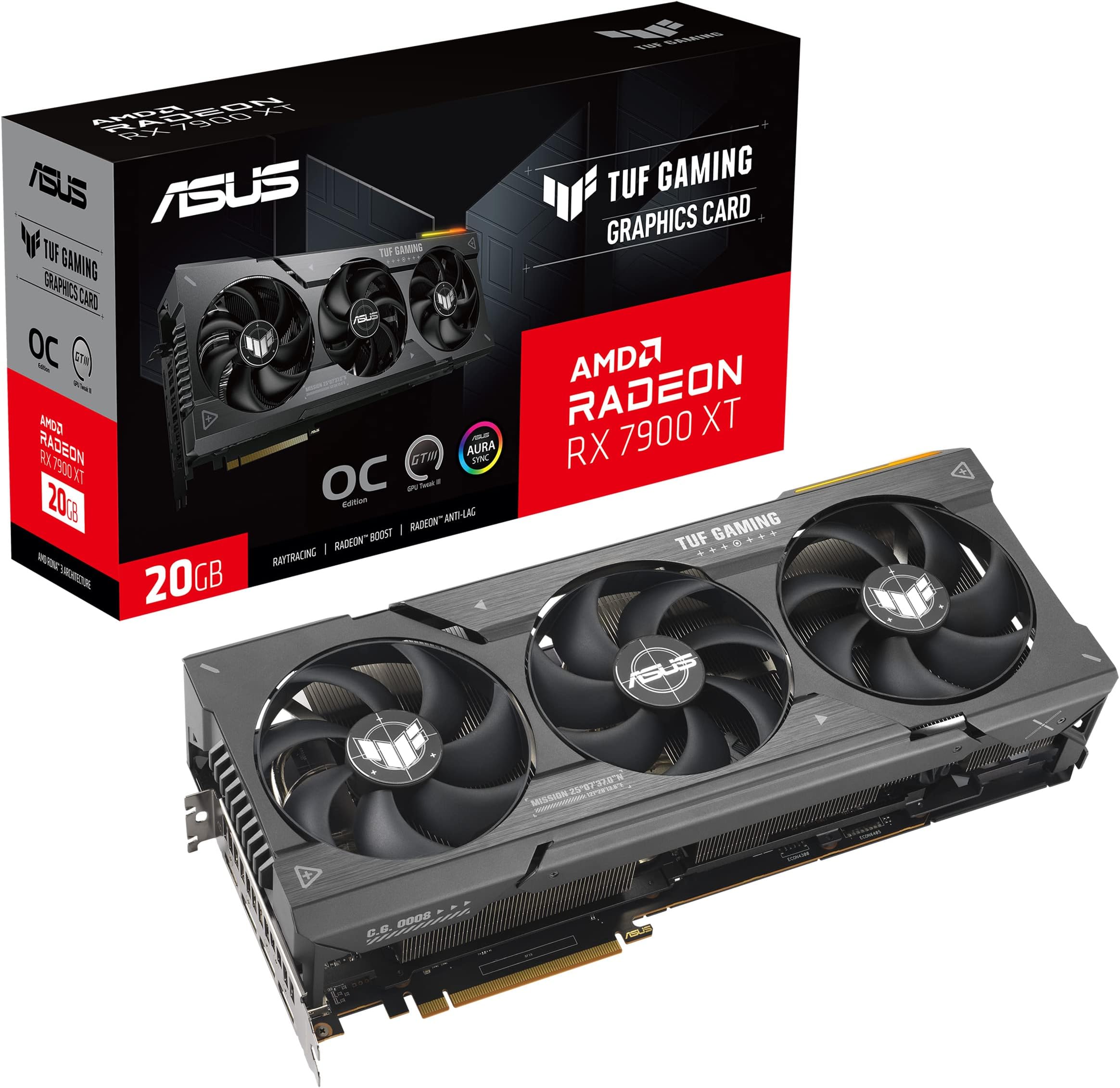 Amazon.com: MSI Gaming Radeon RX 7900 XT Gaming Trio Classic 20G 320-Bit HDMI/DP Torx Fan 4 AMD ...