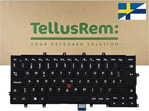 Swedish Replacement Keyboard - Finnish No Backlight for Lenovo Thinkpad ...