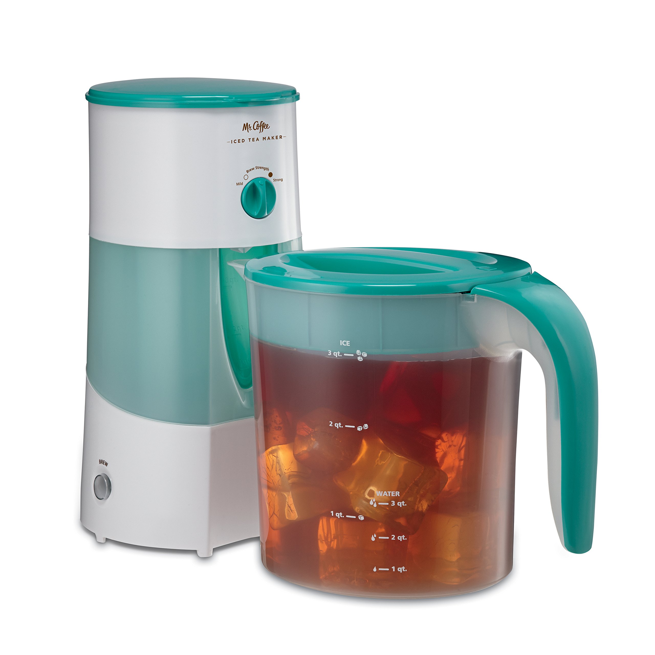 Mr. Coffee 3-Quart Adjustable Brew Strength Iced Tea Maker: Buy Online ...
