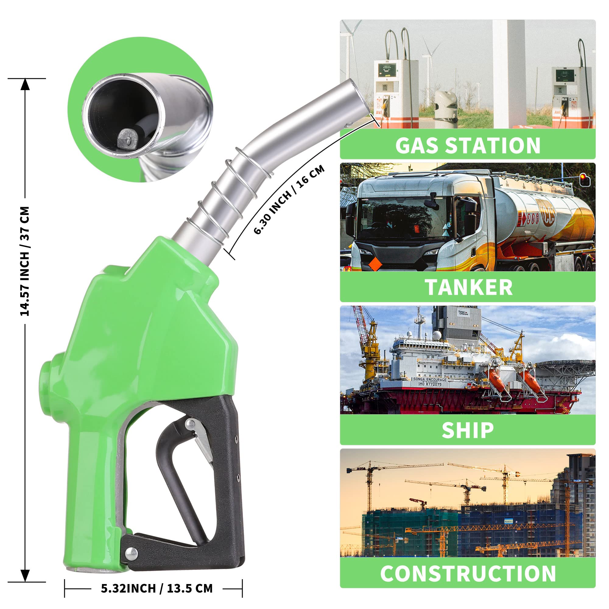 Snapklik.com : Automatic Fueling Nozzle, Fuel Transfer High Speed, 3 ...