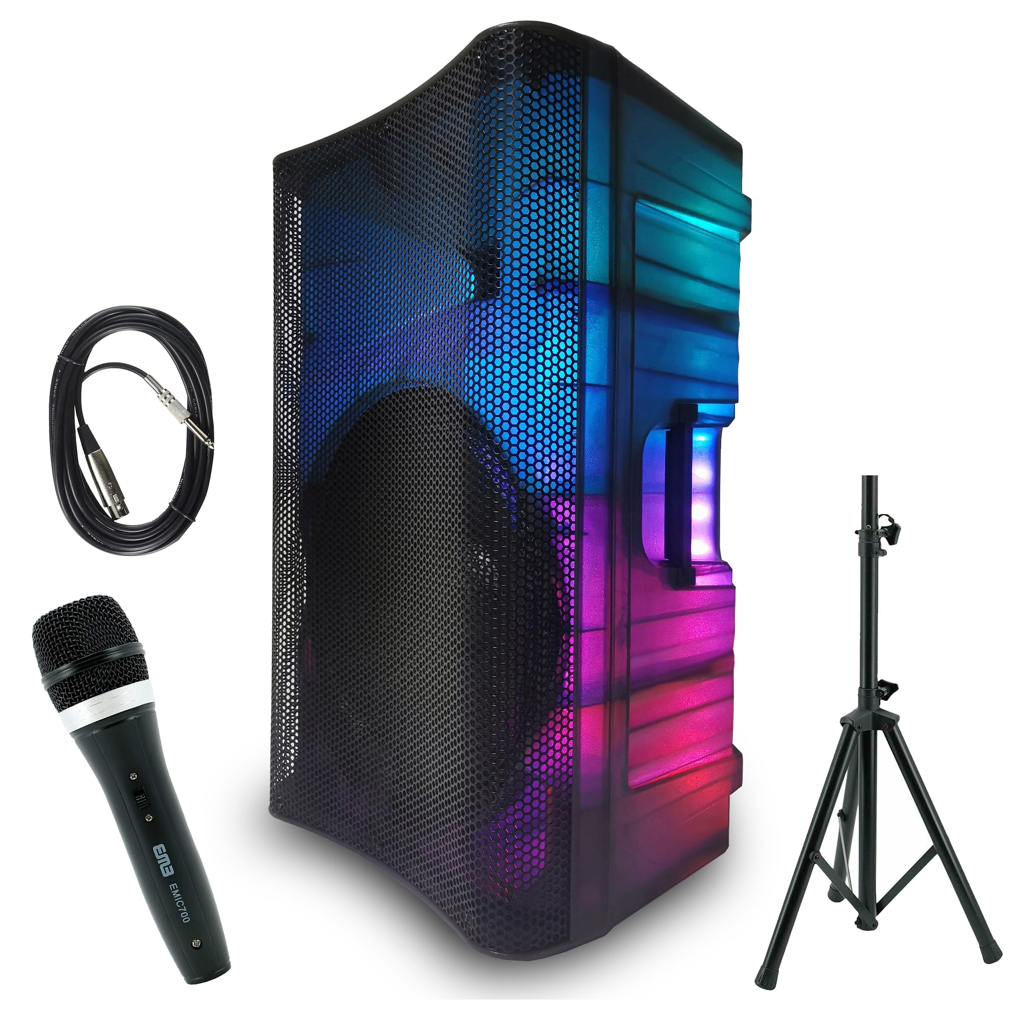Amazon.com: EMB Home PKL5500 Professional Translucent Party Karaoke DJ ...