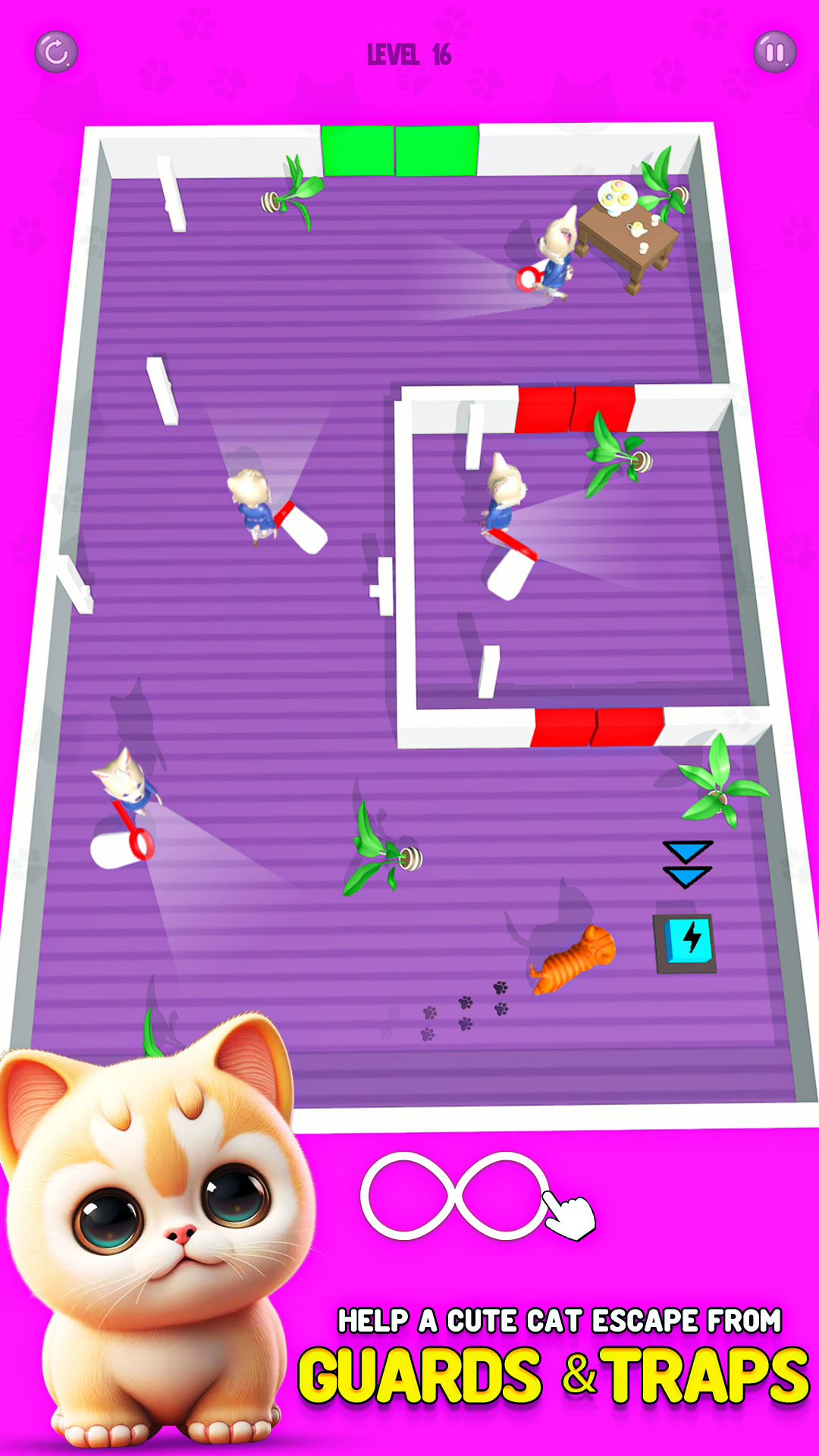 Pet Cat Hide And Seek Escape 3D Puzzle Adventure Simulator Games - App ...