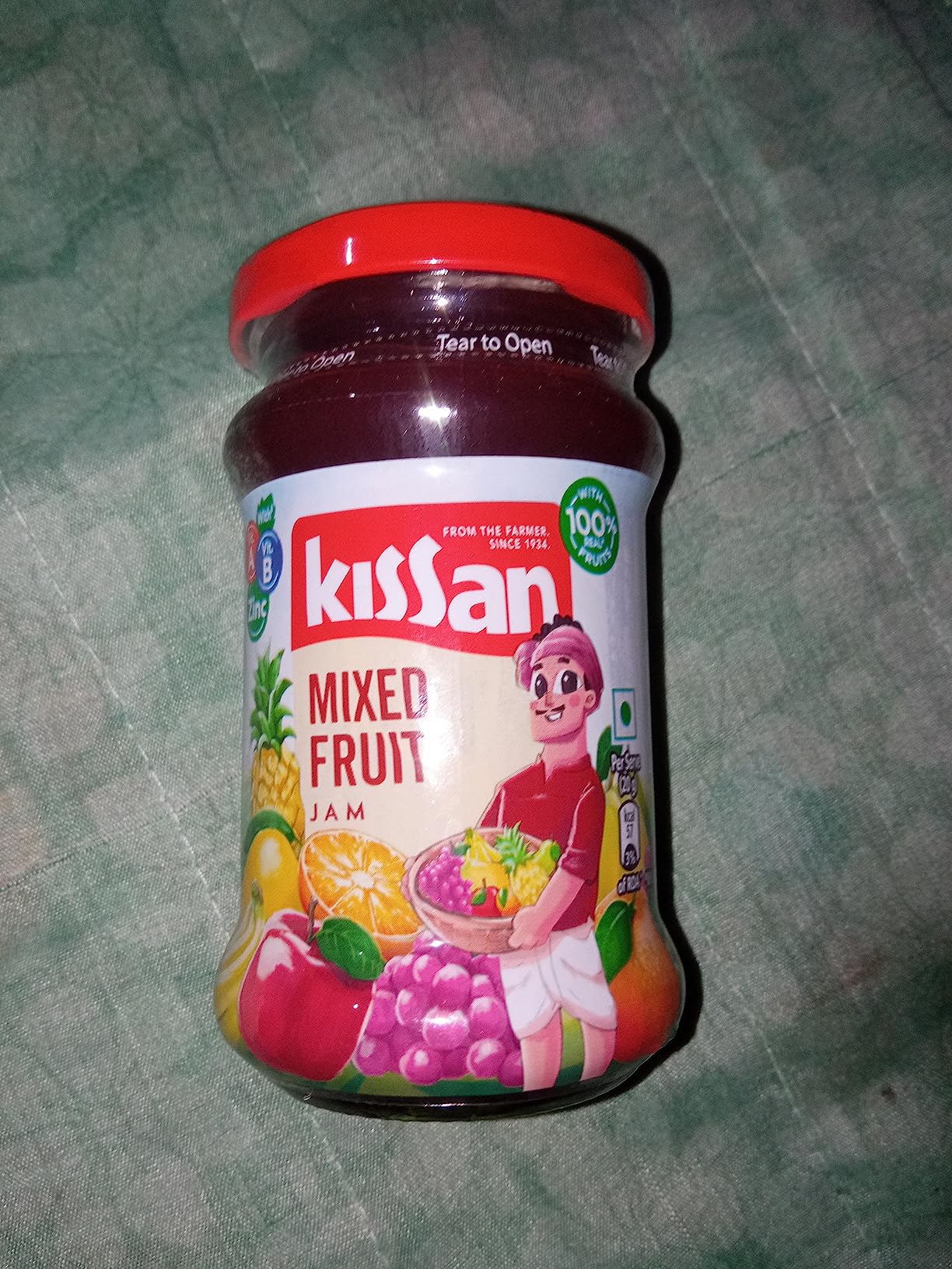Kissan Mixed Fruit Jam , With Real Fruit Ingredients, 200 g : Amazon.in ...