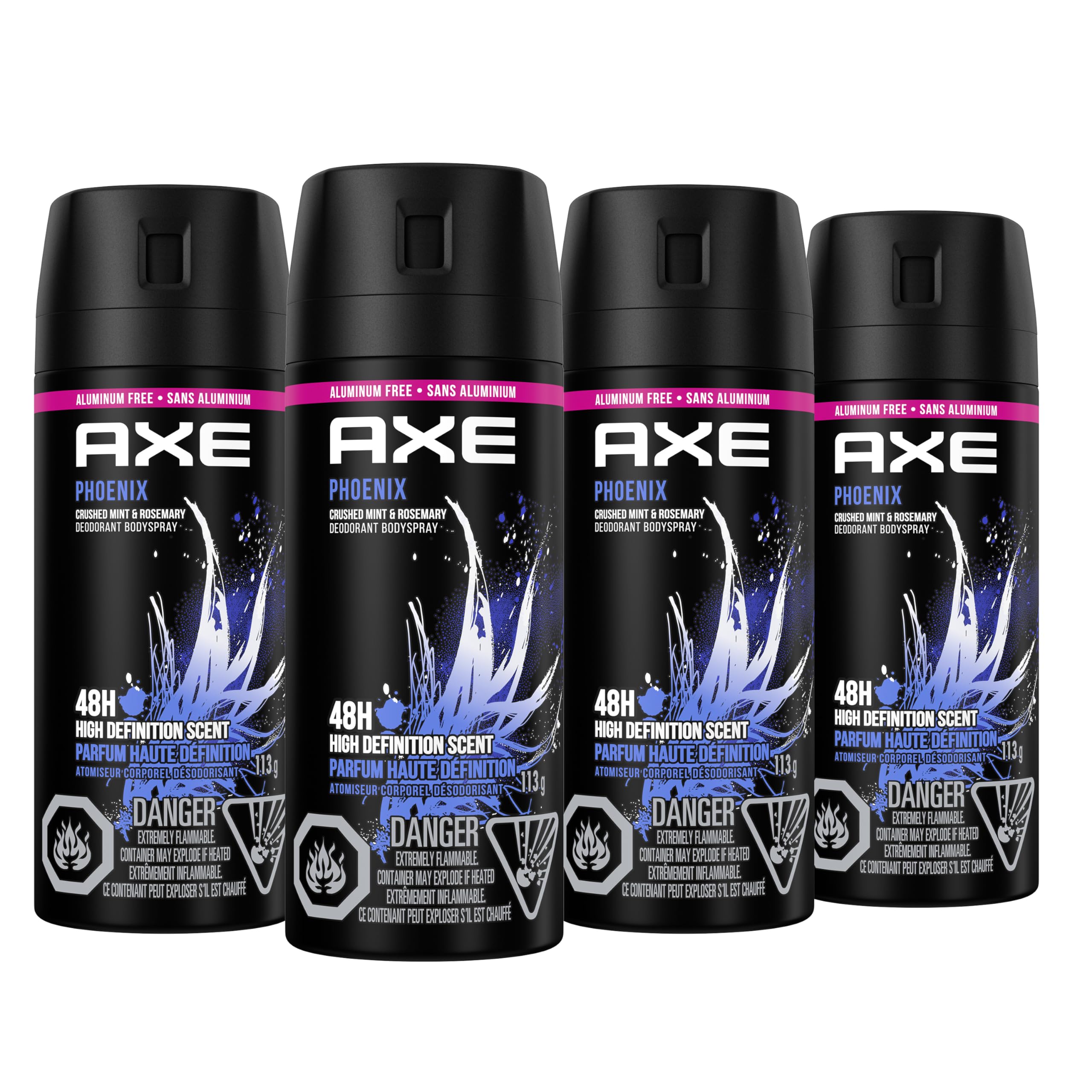 Axe Phoenix Body Spray 4x 113g : Amazon.ca: Beauty & Personal Care