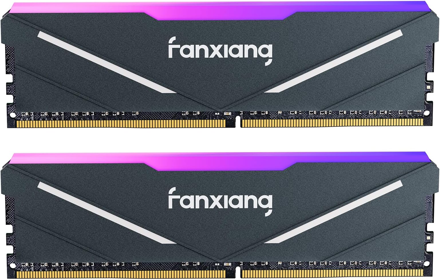 Fanxiang RAM DDR4 32GB Kit(2x16GB) 3600MHz/s CL18 V1.35, RGB RAM with ...