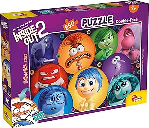 Lisciani - DISNEY INSIDE OUT 2 Puzzle - 250 Piece - for Kids Aged 7 and ...