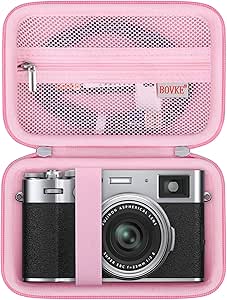 Amazon.com : BOVKE Carrying Case Compatible with Fujifilm X100VI / X100V Digital Camera, Extra ...