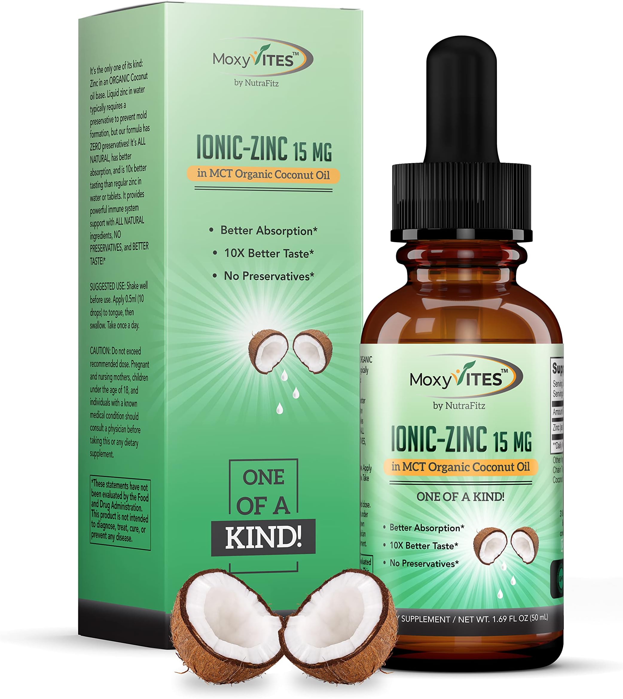 Amazon.com: Organic Zinc Supplements for Kids, Adults - Zinc Sulfate ...