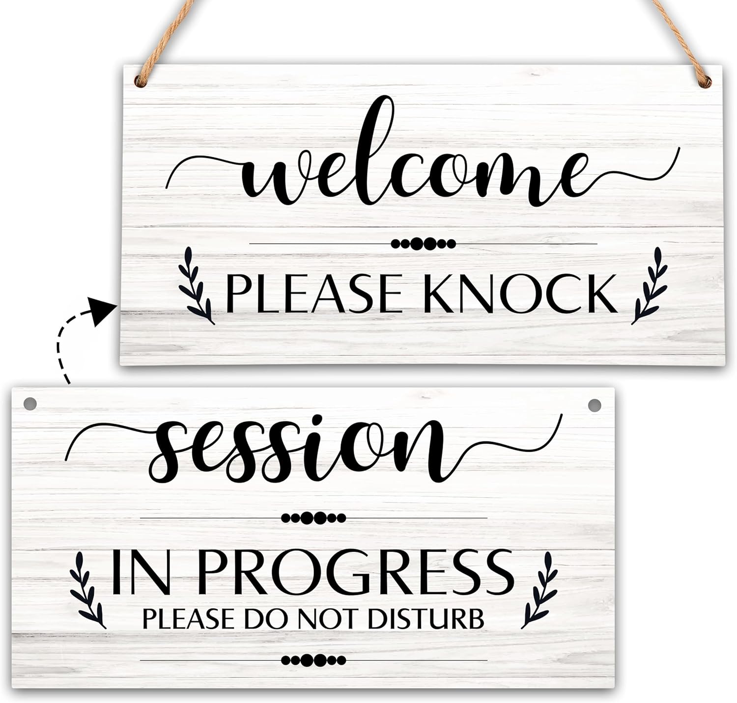 Amazon.com: In Session Door Sign for Therapists, Do Not Disturb Hanger ...