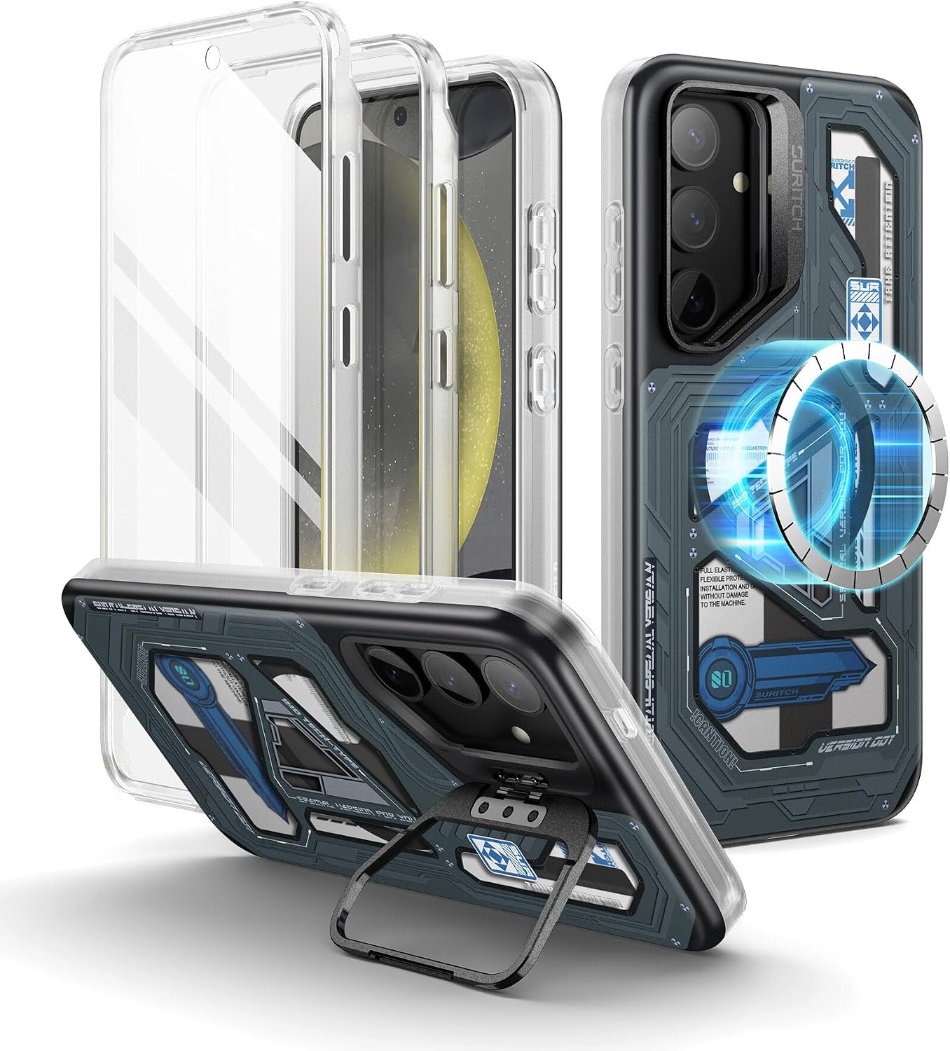 Amazon.com: Suritch for Samsung Galaxy S24 Plus Case 6.7 Inch ...